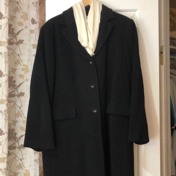 Steilmann | Jackets & Coats | Black Long Coat | Poshmark